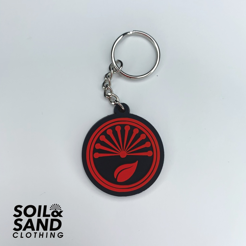 Key Chain – Red | Soil and Sand