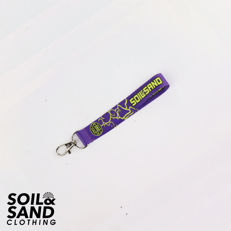Purple – Wrist Keychain | Soil and Sand