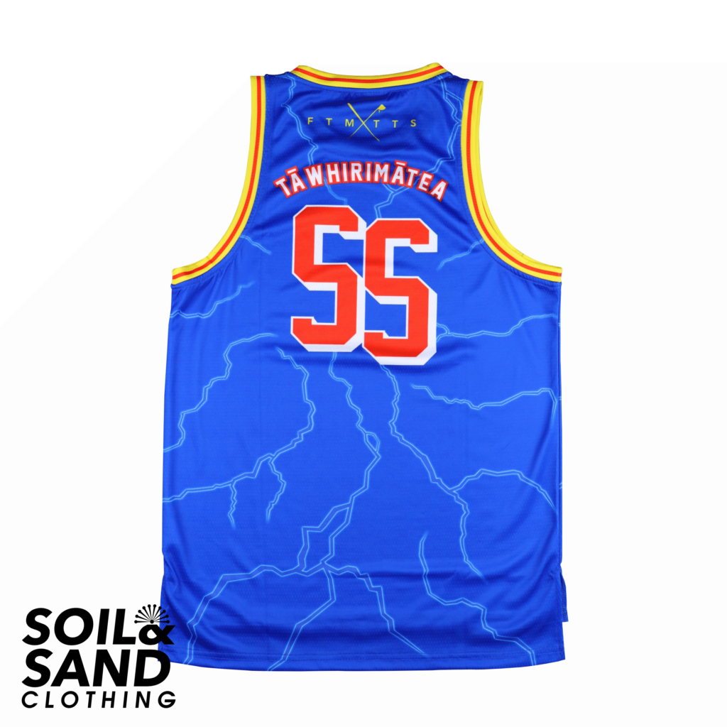 Tāwhirimātea Singlet – Royal Blue | Soil and Sand